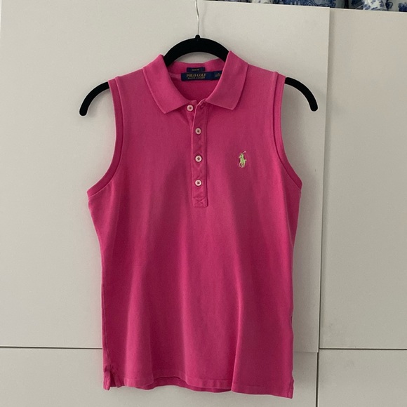 Polo Ralph Lauren | Tops | Polo Golf Womens Sleeveless Polo Shirt ...